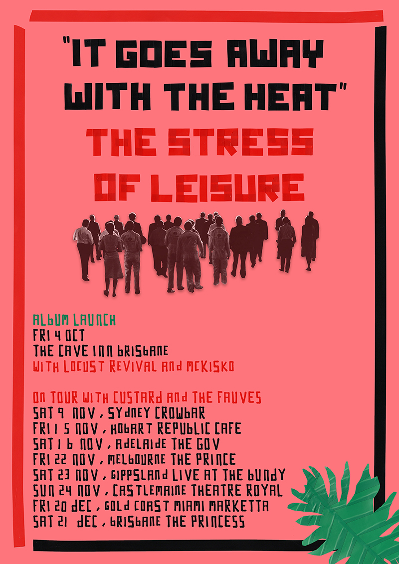 THE STRESS OF LEISURE here comes the heat! ALBUM OUT NOW!! | CONSUME